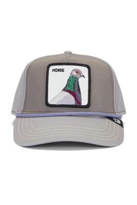 Goorin Bros The Farm SnapBack Trucker Hat Homie Pigeon Cool Grey ...