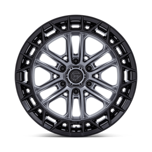 17x9 Fuel Off-Road FC874 Celsius Gunmetal Black Wheels 6x5.5 (-12mm ...
