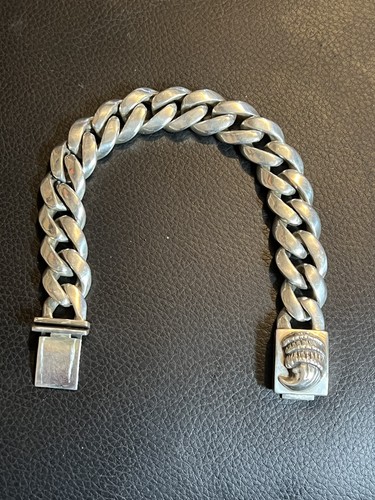 Chrome Hearts sterling silver claw Chain Bracelet | eBay