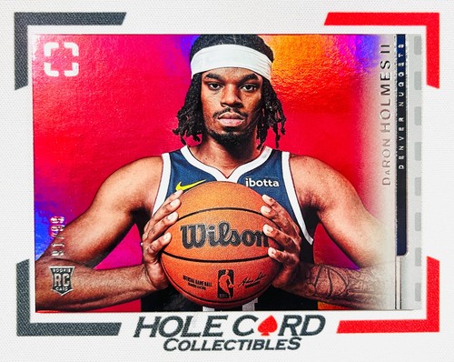 DARON HOLMES II RC 2024-25 Panini Photogenic Basketball #162 Silver 91/ ...