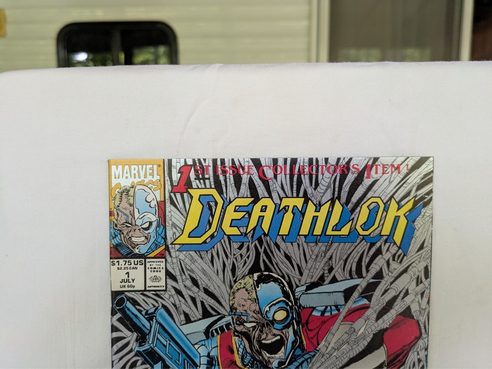 Deathlok #1 (Marvel Comics July 1991) Direct Edition Warwolf | eBay
