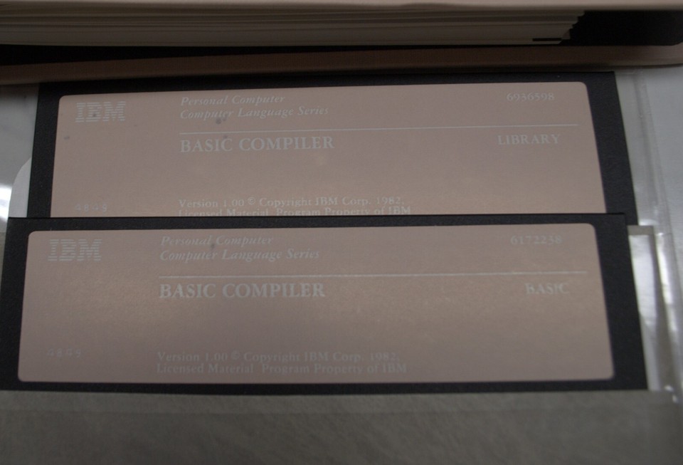IBM Basic Compiler First Edition Software w/Manual | eBay