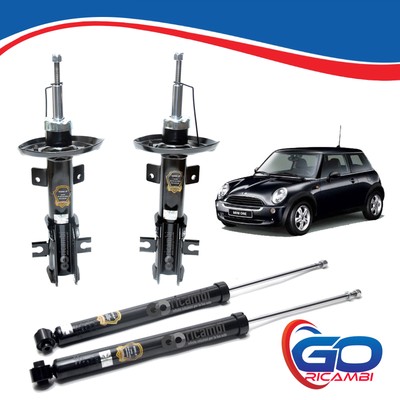 AMMORTIZZATORI ANTERIORI E POSTERIORI MINI COOPER R50 R53 R52 dal 2003 ...