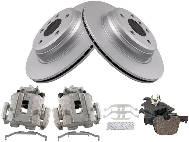 Rear Brake Pad Rotor and Caliper Set For 12-13 BMW 335i Sedan RW22S3 | eBay