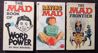 1973/73/62 MAD Magazine Paperback Word Raving Frontier FN-/FN+ 1st/1st ...