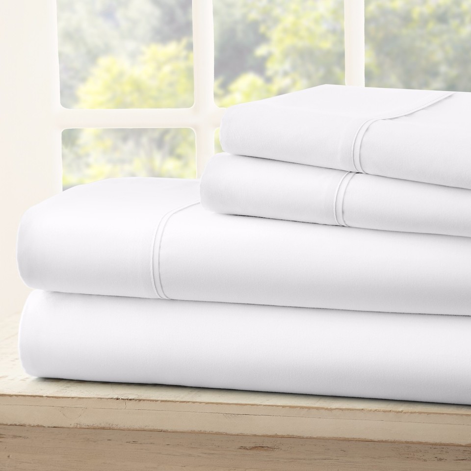 4PC Sheets Set Ultra Soft in 19 Different Colors by Kaycie Gray Basics ...