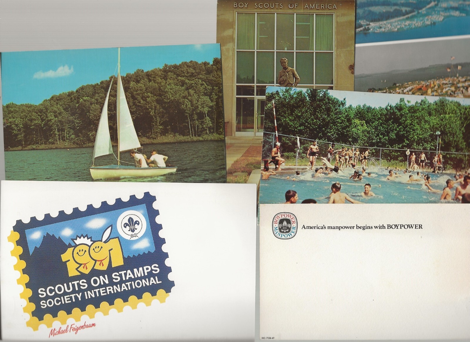 Boy Scout Postcard Lot | eBay