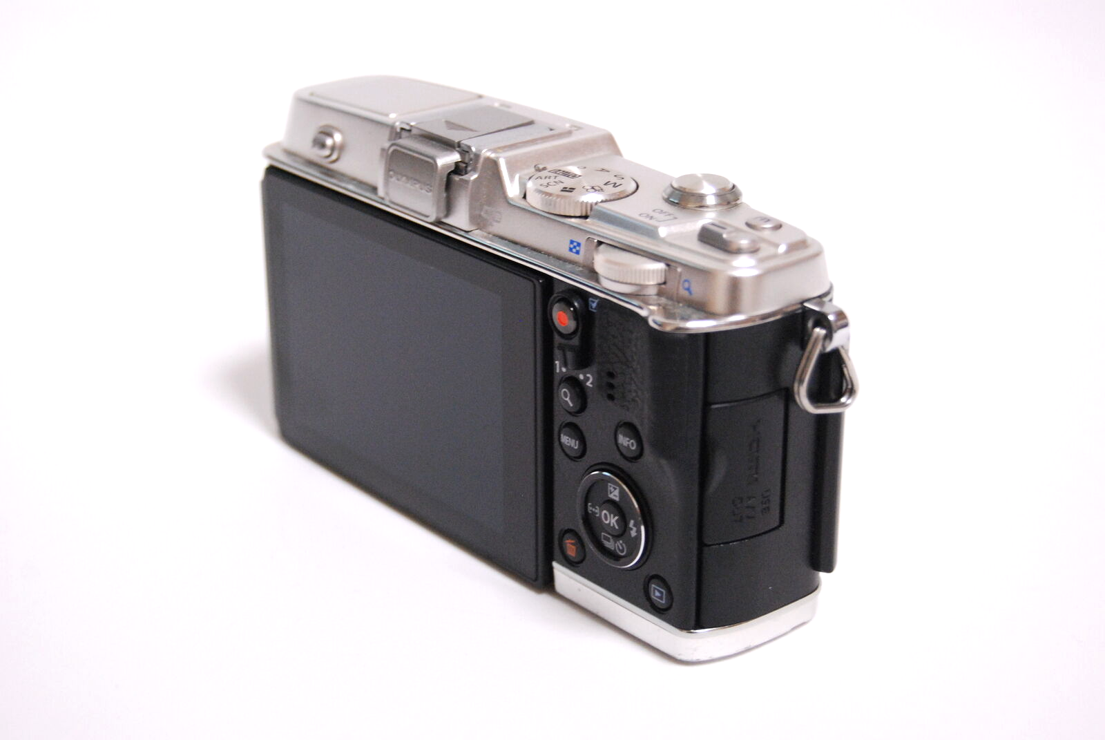 [NEAR MINT] Olympus PEN E-P5 Silver Digital Camera w 14-42mm lens [SC ...