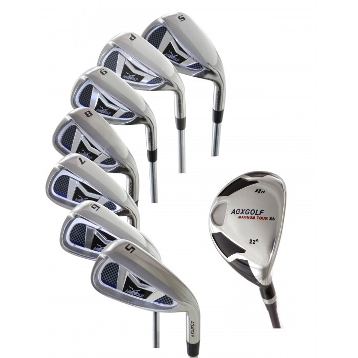 DISPLAY MEN'S RIGHT HAND AGXGOLF MAGNUM XS-WIDE SOLE SETS CHOOSE; HY+3 ...