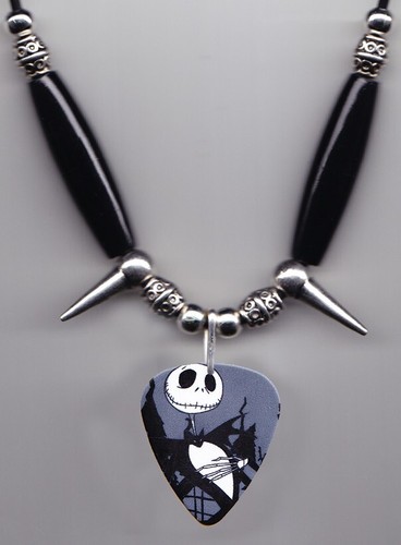 Jack Skellington Guitar Pick Necklace - Halloween | eBay Australia
