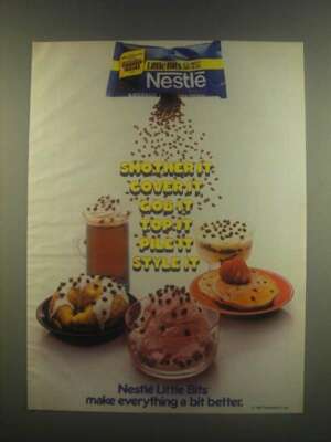 1985 Nestle Little Bits Semi Sweet Chocolate Ad | eBay