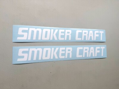 Smoker Craft Vintage Boat Decals SET OF 2 Vinyl Decal Stickers | eBay