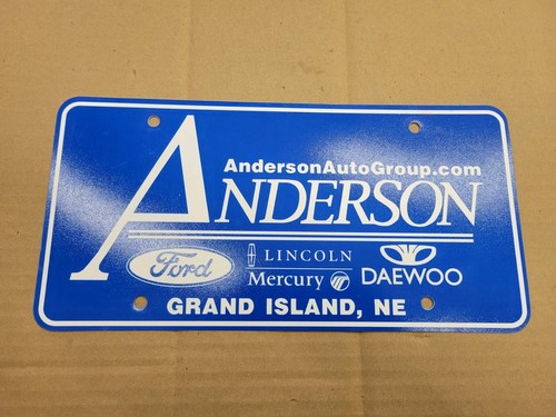 Anderson Ford Grand Island Nebraska NE Car Dealership Dealer License ...