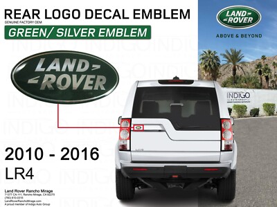 Land Rover LR4 Front/Rear Logo Decal Emblem Badge LR032925 LAND ROVER ...
