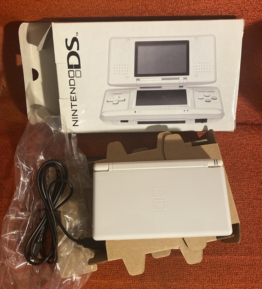 Nintendo DS Launch Edition Pure White Handheld System - Used | eBay