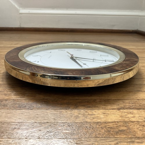 Vintage Sunbeam Faux Wood Plastic Wall Clock Model 882-2272 | eBay