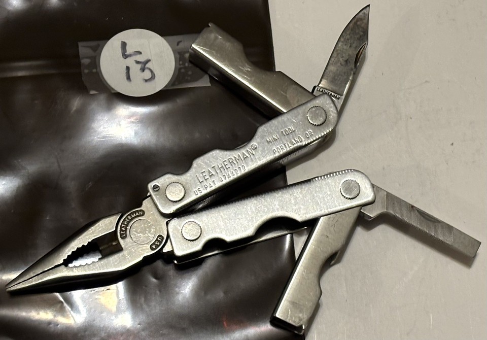 LEATHERMAN Original Mini Tool Multi Tool RETIRED AND DISCONTINUED J14x ...