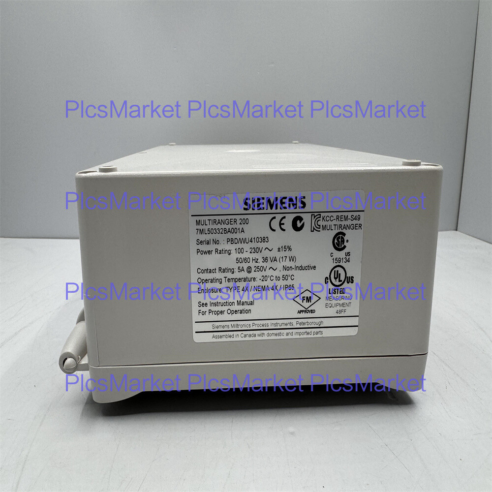 New Siemens 7ML50332BA001A 7ML5033-2BA00-1A Ultrasonic Transmitter DHL ...