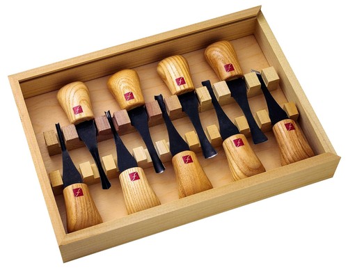 Carving Tools Deluxe Palm Gouge Set FR405 | 9-Piece Set of Palm Tools | Razor... 651646004053| eBay