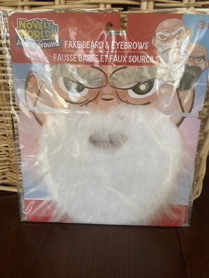 Kid’s Fake Beard and Eyebrows | eBay