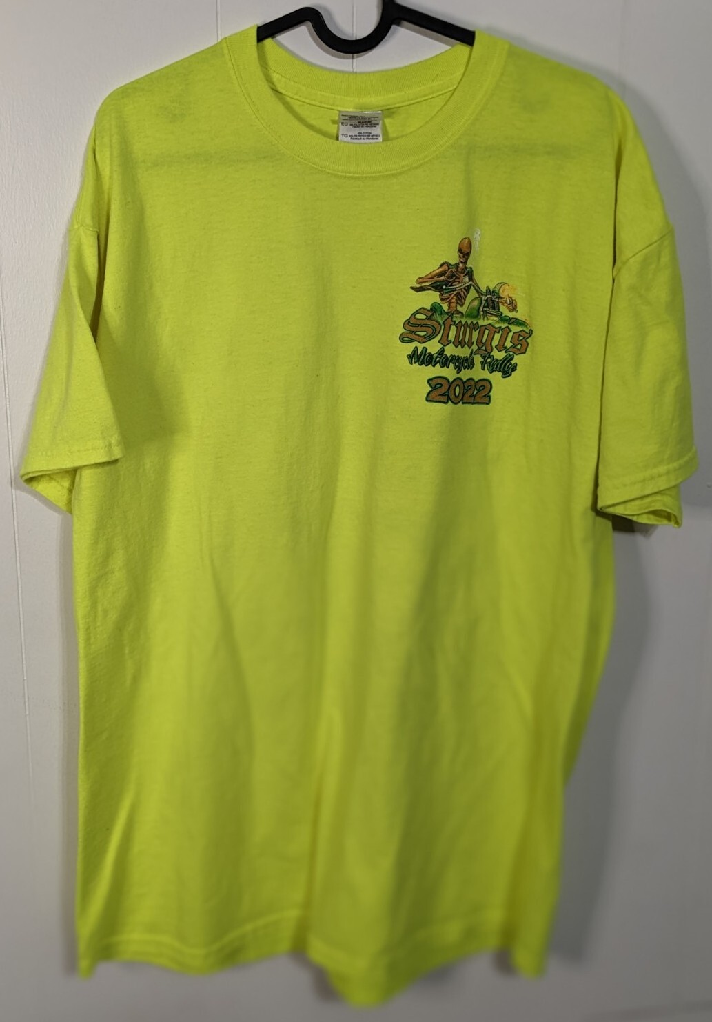 2022 Sturgis Motorcycle Rally T Shirt 82nd Anniversar… - Gem