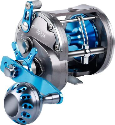 Trolling Reel Saltwater Level Wind Reels, Drag Reels Boat Fishing Ocean ...