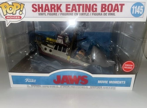 Funko Pop! Moments: Jaws - Jaws - GameStop (Exclusive) #1145 ...