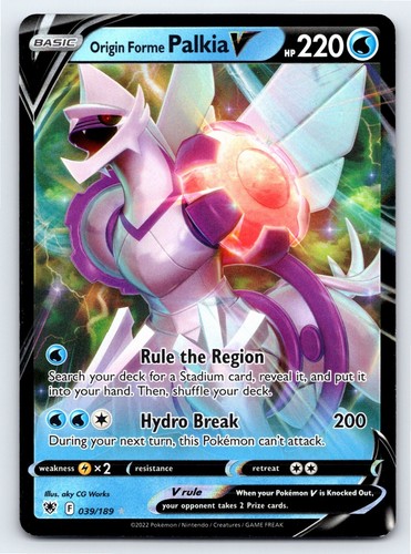 Origin Forme Palkia V 039/189 Astral Radiance Pokemon Card - NM | eBay