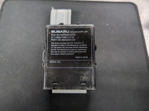 2006-2008 SUBARU FORESTER Anti Theft Locking Keyless Entry Module ...
