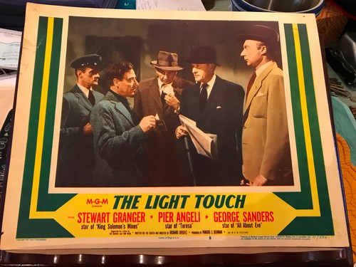 Light Touch, The 1951 MGM lobby card George Sanders | eBay