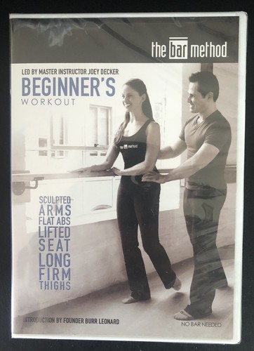 The Bar Method - Beginner’s Workout DVD (2010) Brand New Sealed - Fast ...
