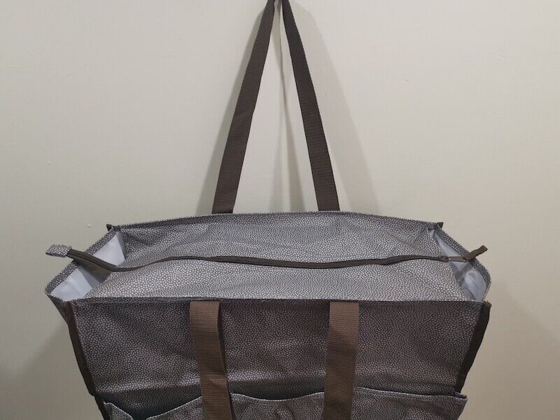 Thirty One Bulk Super Organizing Zip Top Utility tote Shoulder Storage ...