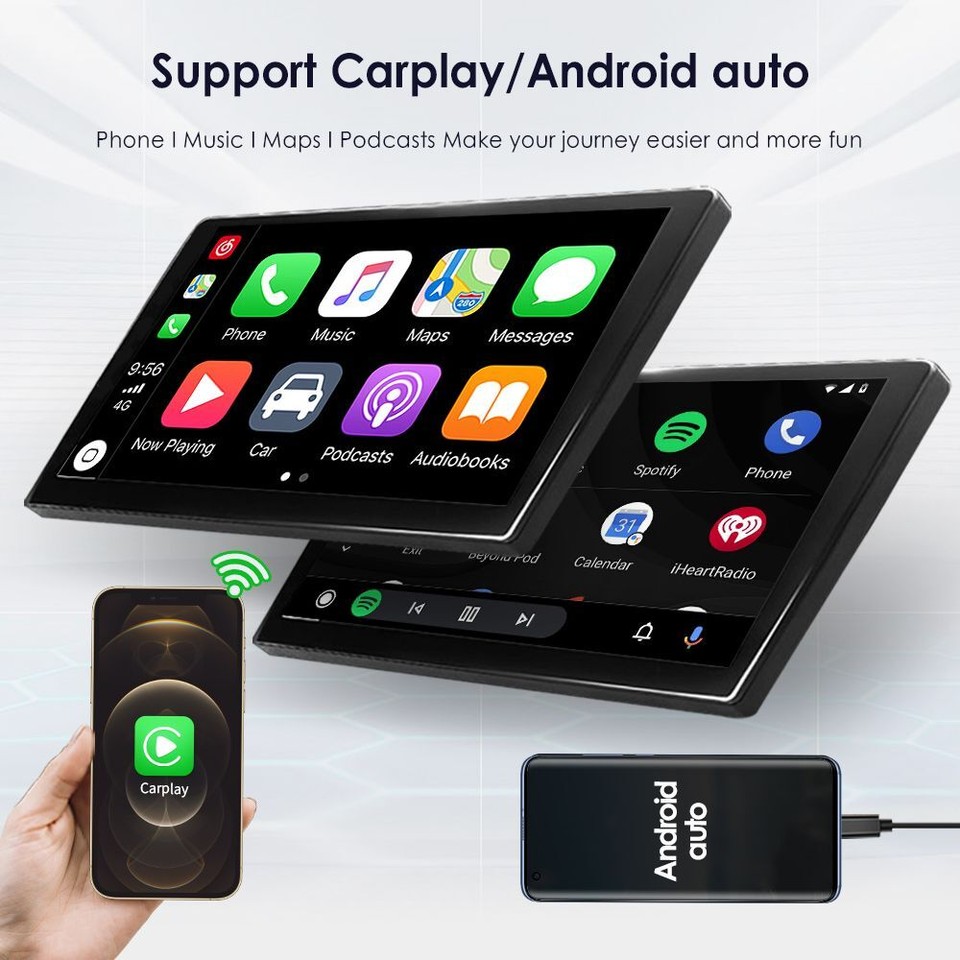 Android Radio For VW Transporter T5.1 T30 T32 T5 Auto CarPlay DAB+ GPS ...