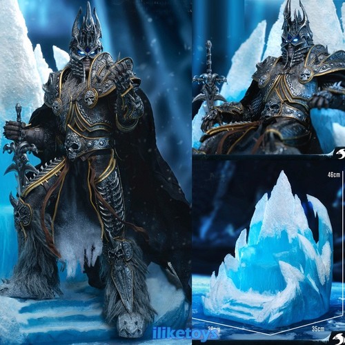 SHARK TOYS World of Warcraft Lich King 1/6 Action Figure with Throne ...