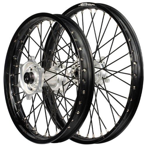 Stark Varg 60 HP 2023-2025 Envy / DID Wheelset 21/18 Black Rims Silver ...