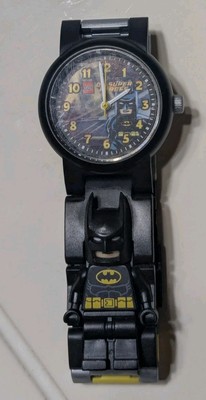Lego DC Unisex Kids Super Heroes Batman Minifigure Link Quartz Watch ...