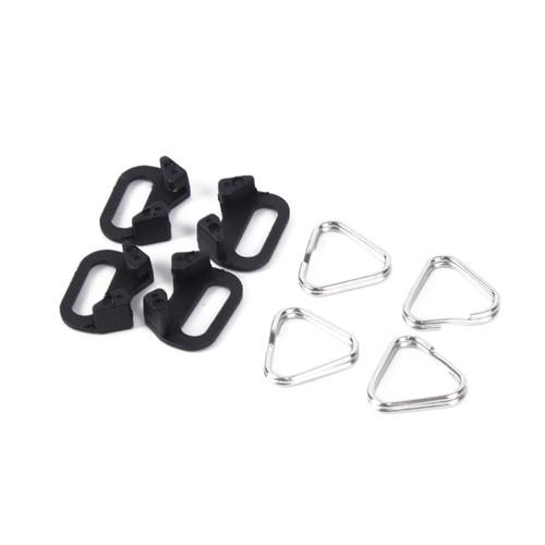 Pack of 4 Stainless Steel Triangle Split Camera Strap Hook Lugs Belt ...