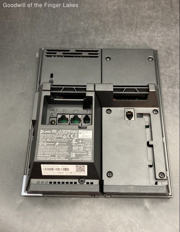 Polycom Business Media Phone CCX 500 Teams POE, Base & Cord PARTS ONLY ...