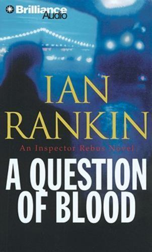 Audiobook CD Audio Set, IAN RANKIN - A QUESTION OF BLOOD ABRIDGED (AB ...