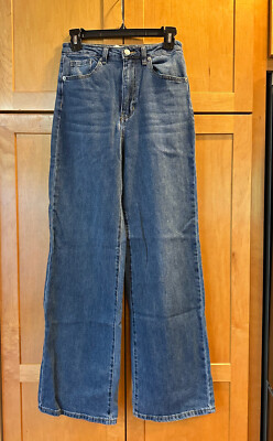 BP Jeans 26 wide leg blue denim No rips Womens 26 12" Rise Nordstrom ...