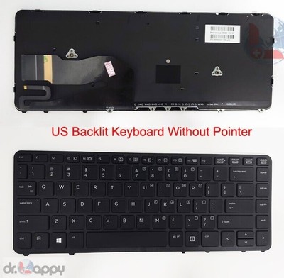 US Backlit keyboard for HP EliteBook 840 G1 G2 850 G1 G2 740 750 G1 G2 ...