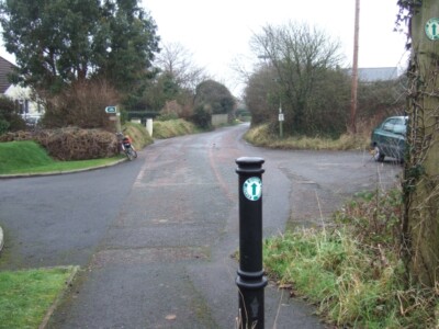 Photo 6x4 Ide Lane, Alphington Exeter Originally used as the road ...