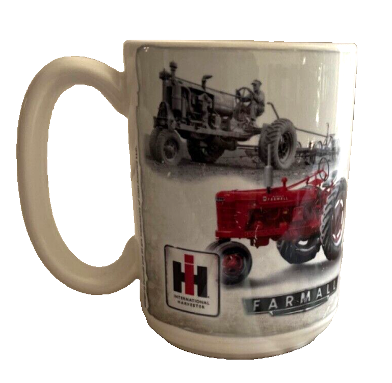 International Harvester FARMALL Tractor Coffee Mug Heavy Duty USA C ...