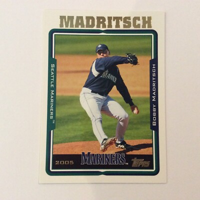 2005 Topps #486 Bobby Madritsch Seattle Mariners | eBay