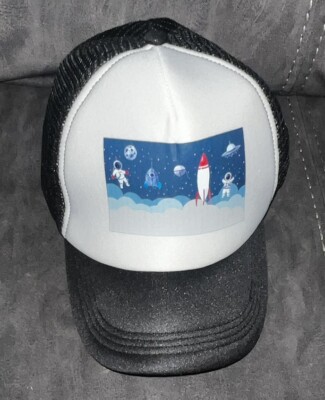 Kids Hat Spaceship Trucker Hat Children Sun Protection For Kids Cap ...