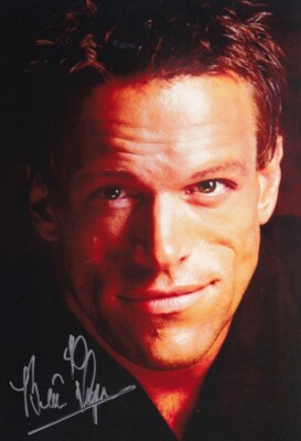 BRIAN THOMPSON signed Autogramm 20x30cm THE X FILES in Person autograph ...