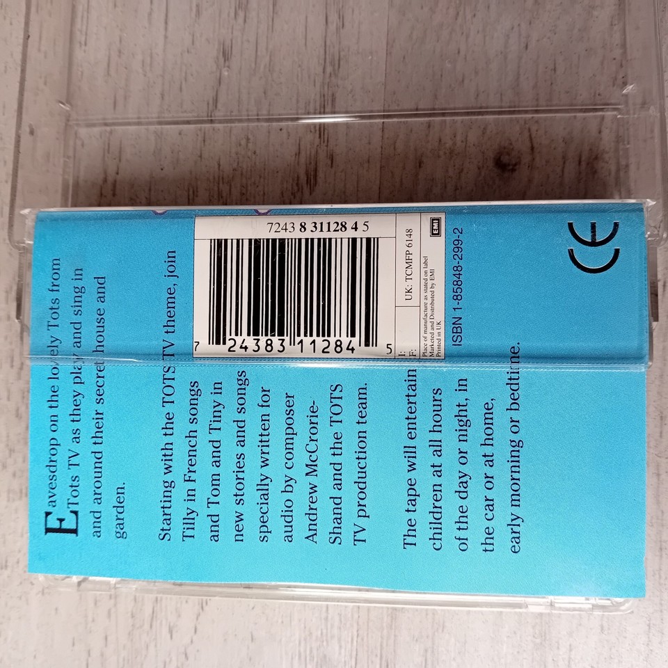TOTS TV SONGS & STORIES FROM THE TOTTS HOUSE CASSETTE TAPE ALBUM - TV ...