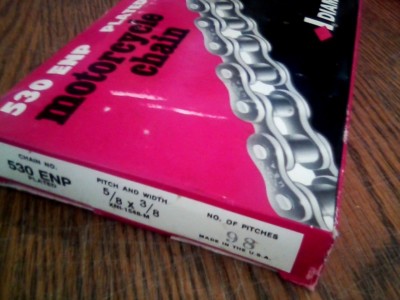 *NEW* .......... DIAMOND (530-ENP) 98 LINKS ( Nickle Plated ...