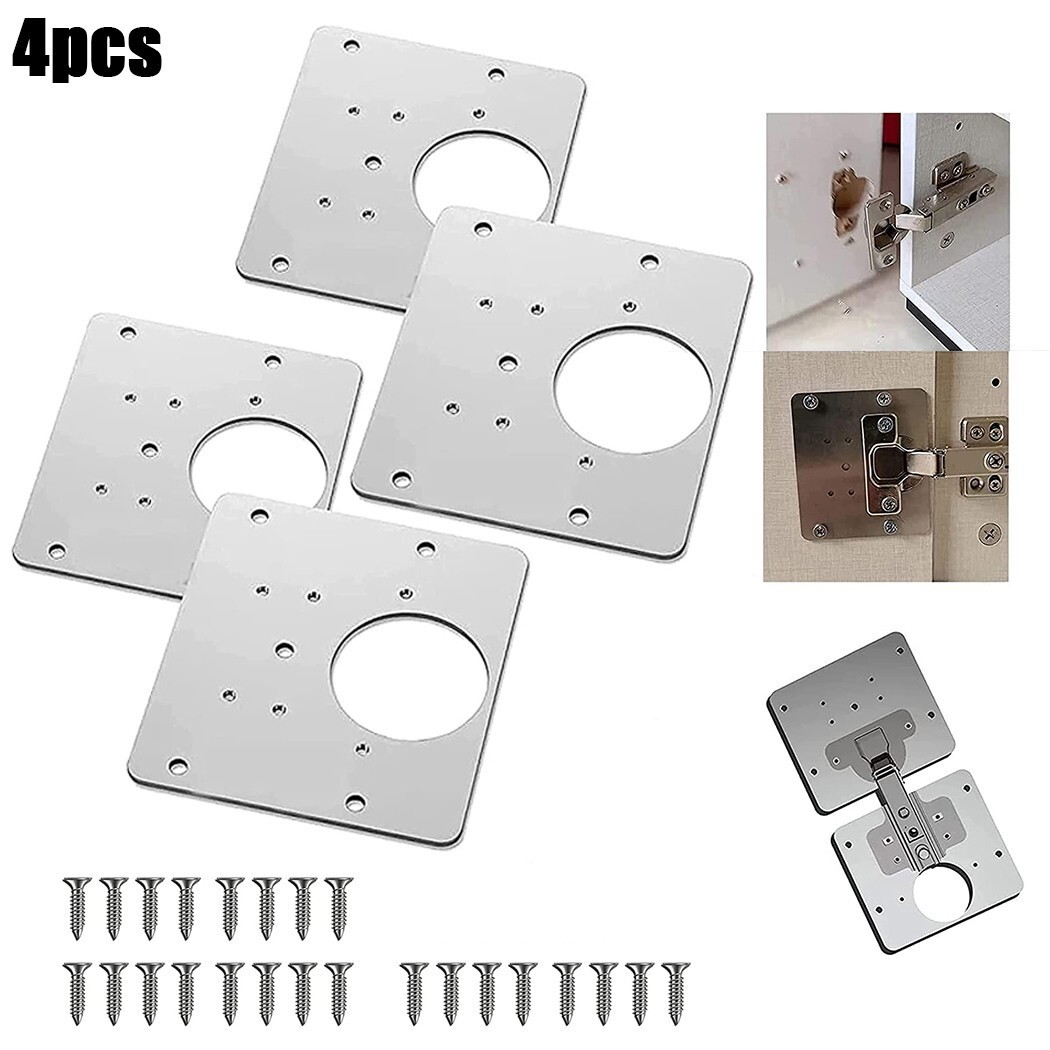 Set Kit Screws Plate 10cm X 9cm X 1.5cm 3.94" X 3.54" X 0.59" Furniture ...
