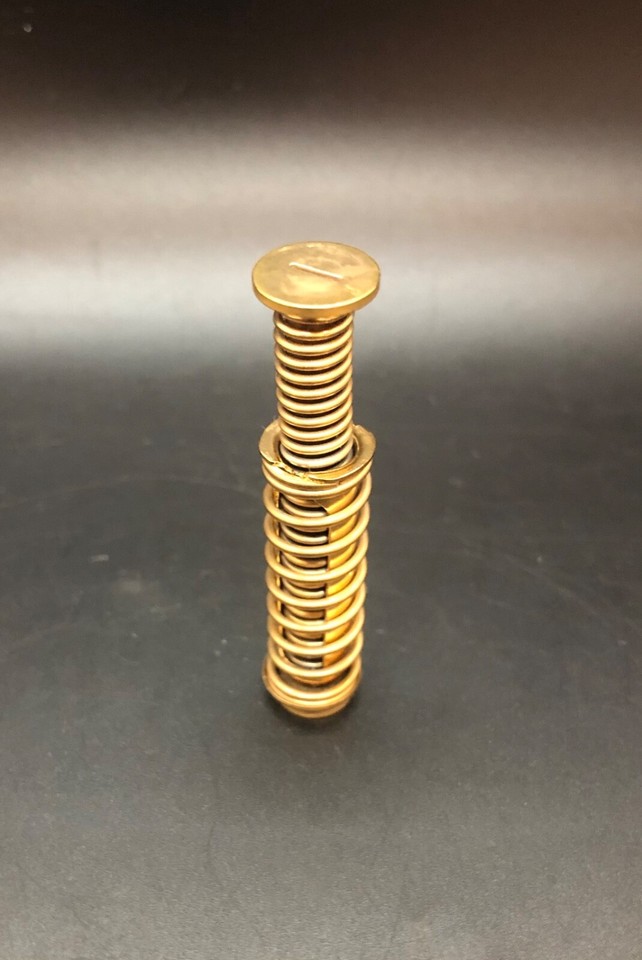 Glock 43 43x 48 Gens 1-5 GOLD Guide Rod Recoil Spring Steel not Sig Zev ...